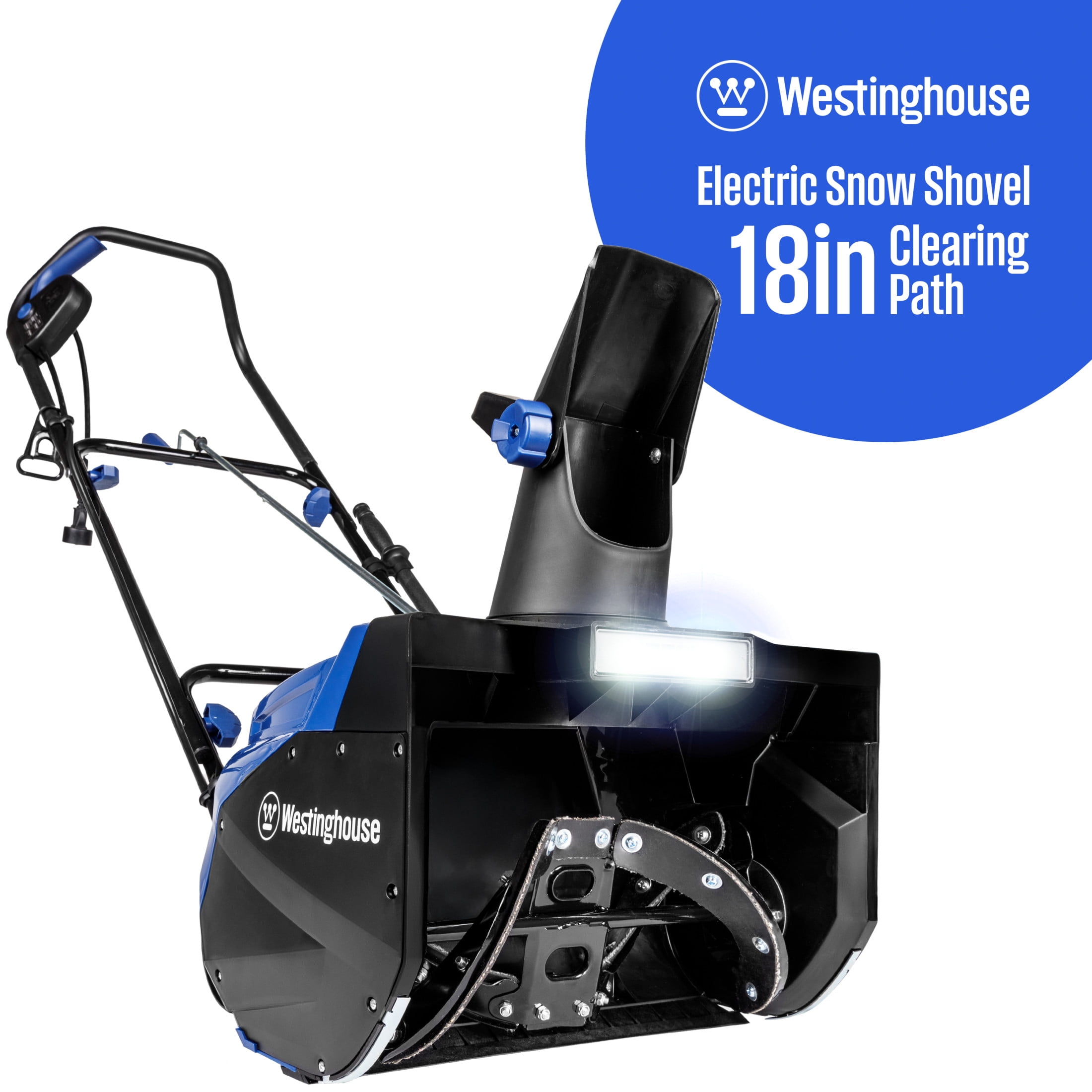 Westinghouse 18 Inch 120 Volt Corded Electric Snow Blower, Steel Auger ...