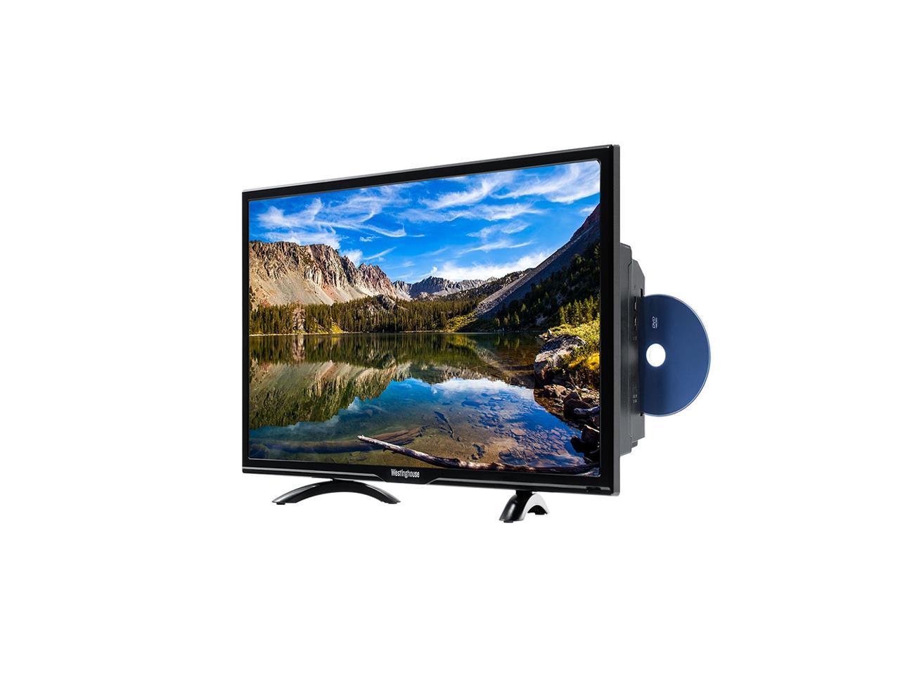 Supersonic 32-Inch Flat Screen LED HDTV with Built-in DVD Player & HDMI ...