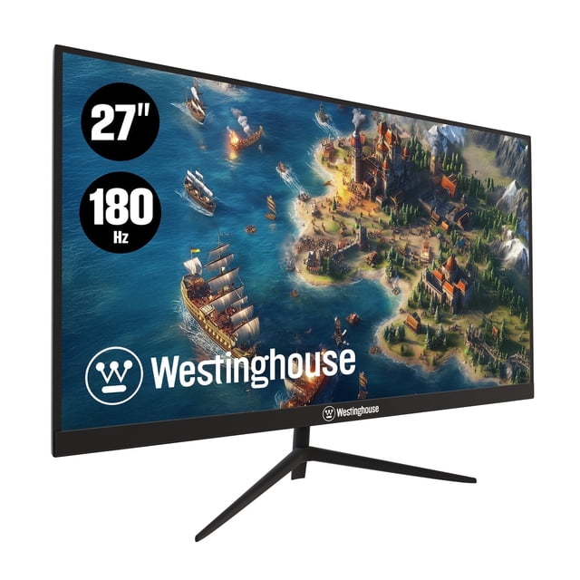 Westinghouse 27" Flat Gaming Monitor IPS 1080p FHD 180Hz 1ms AMD ...