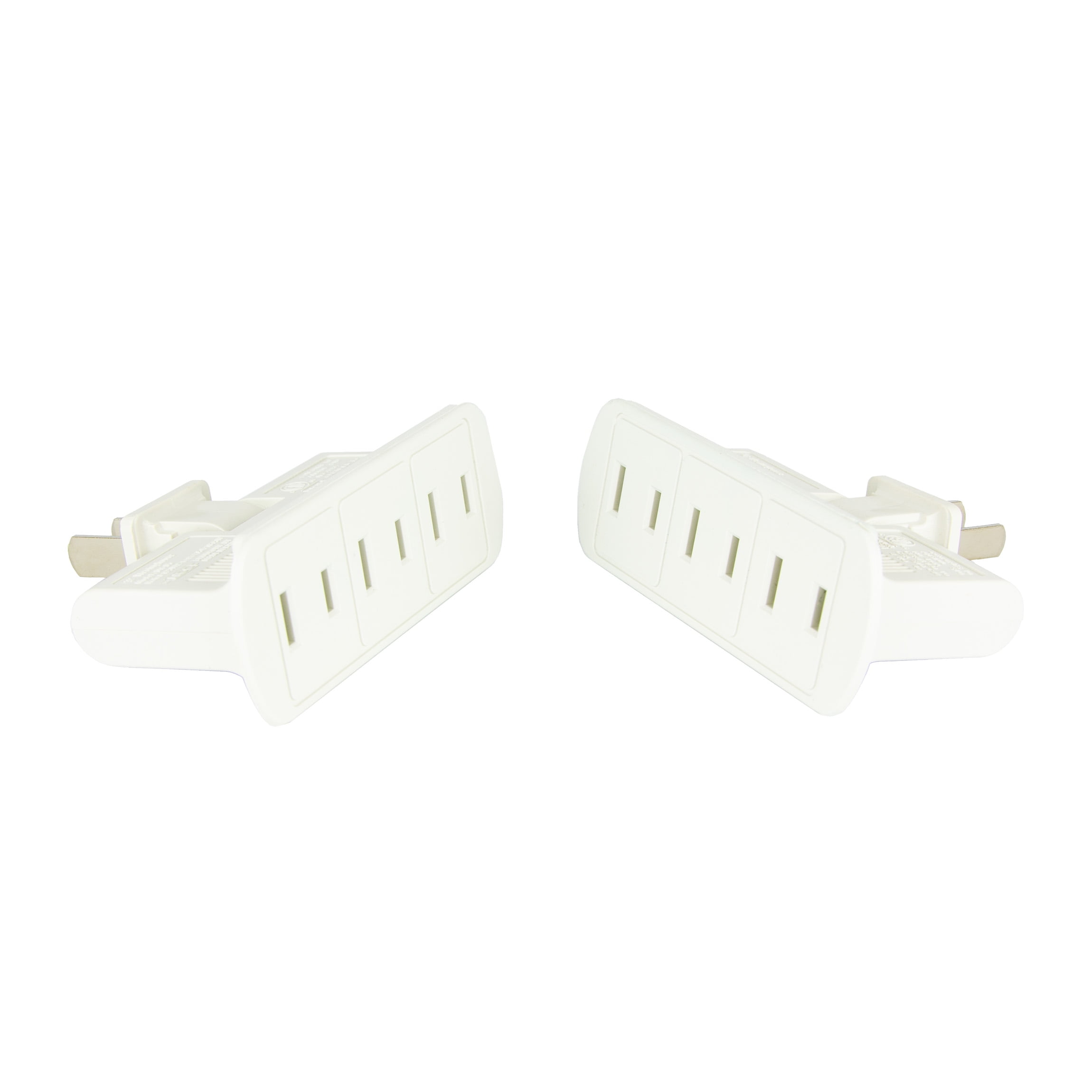 Westinghouse 3 Outlet Swivel Adapters, 2 Pack - Walmart.com