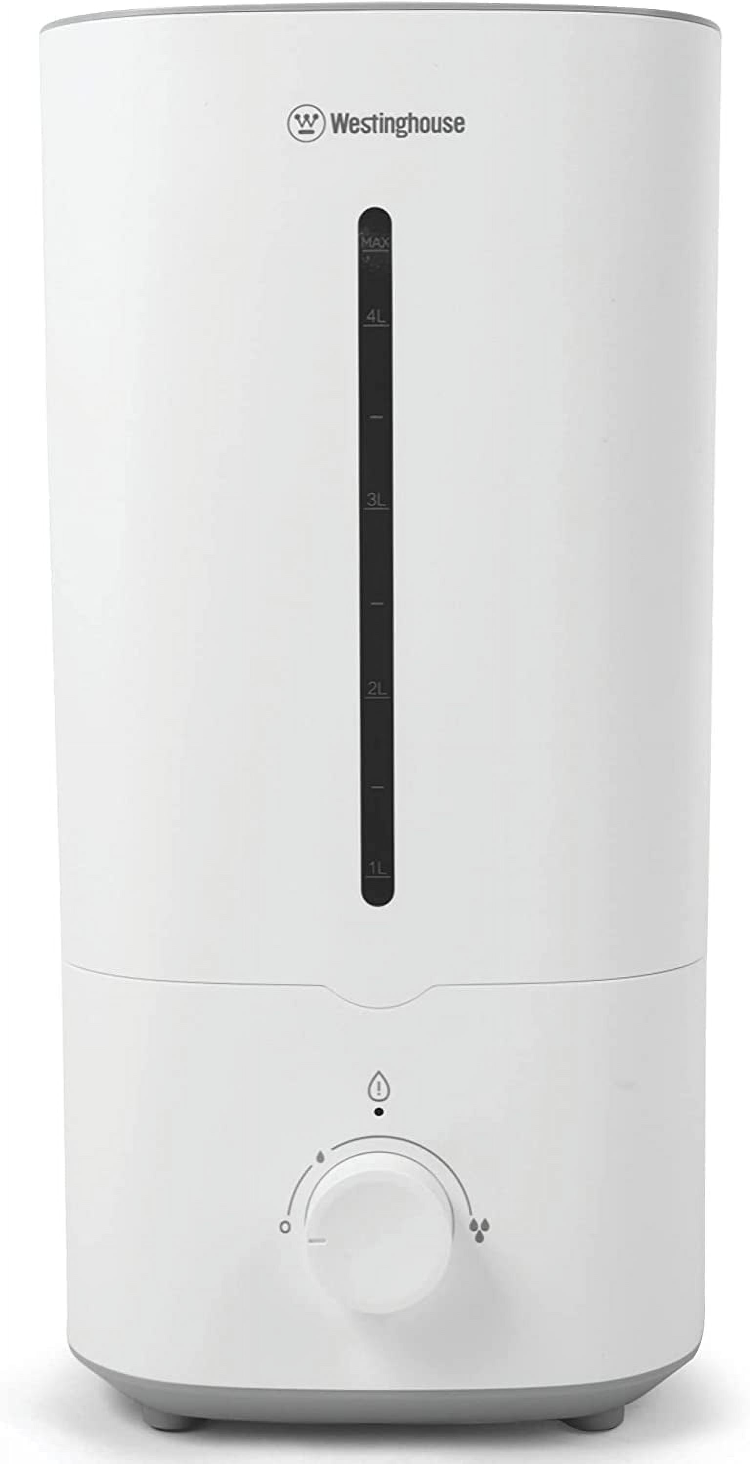 Westinghouse Ultrasonic Humidifier, 4.5L Top Fill, Quiet for Bedrooms ...