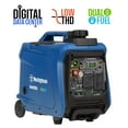 Westinghouse 4000 Peak Watt Dual Fuel Portable Inverter Generator, RV ...