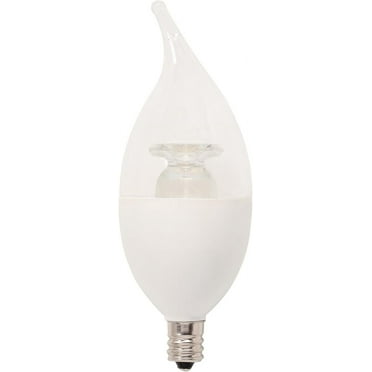 Westinghouse 3319300 25-Watt Equivalent F15 Dimmable Clear Filament LED Light Bulb with Medium ...