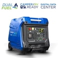 Westinghouse 5000 Peak Watt Dual Fuel Portable Inverter Generator ...