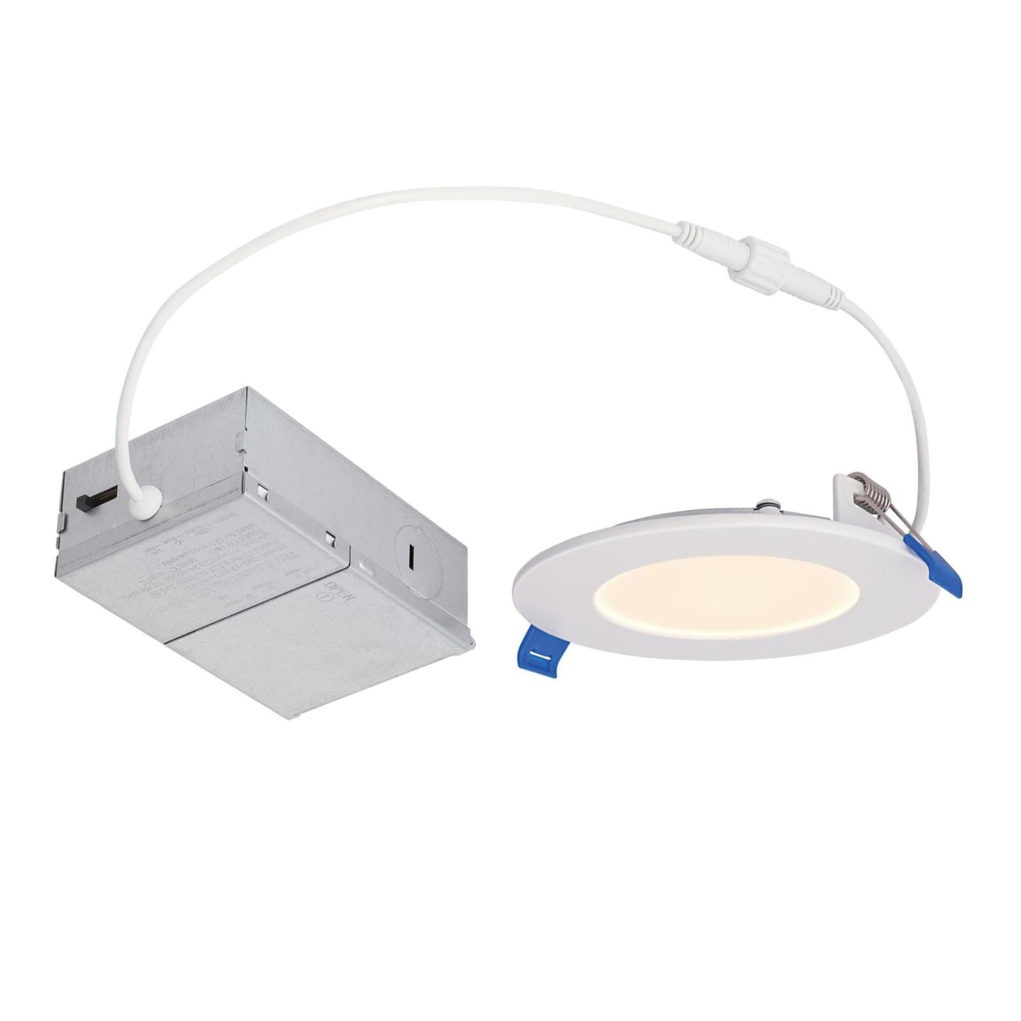 Westinghouse 5201200 Led Canless Recessed Fixture - White - Walmart.com