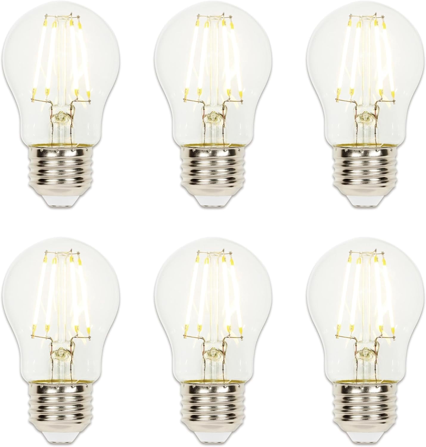 Westinghouse 5316620 4.5 Watt (40 Watt Equivalent) A15 Dimmable Clear ...