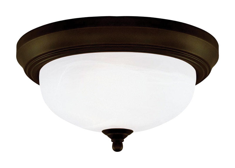 Westinghouse 6429100 Two-Light Flush-Mount Interior Ceiling Fixture ...