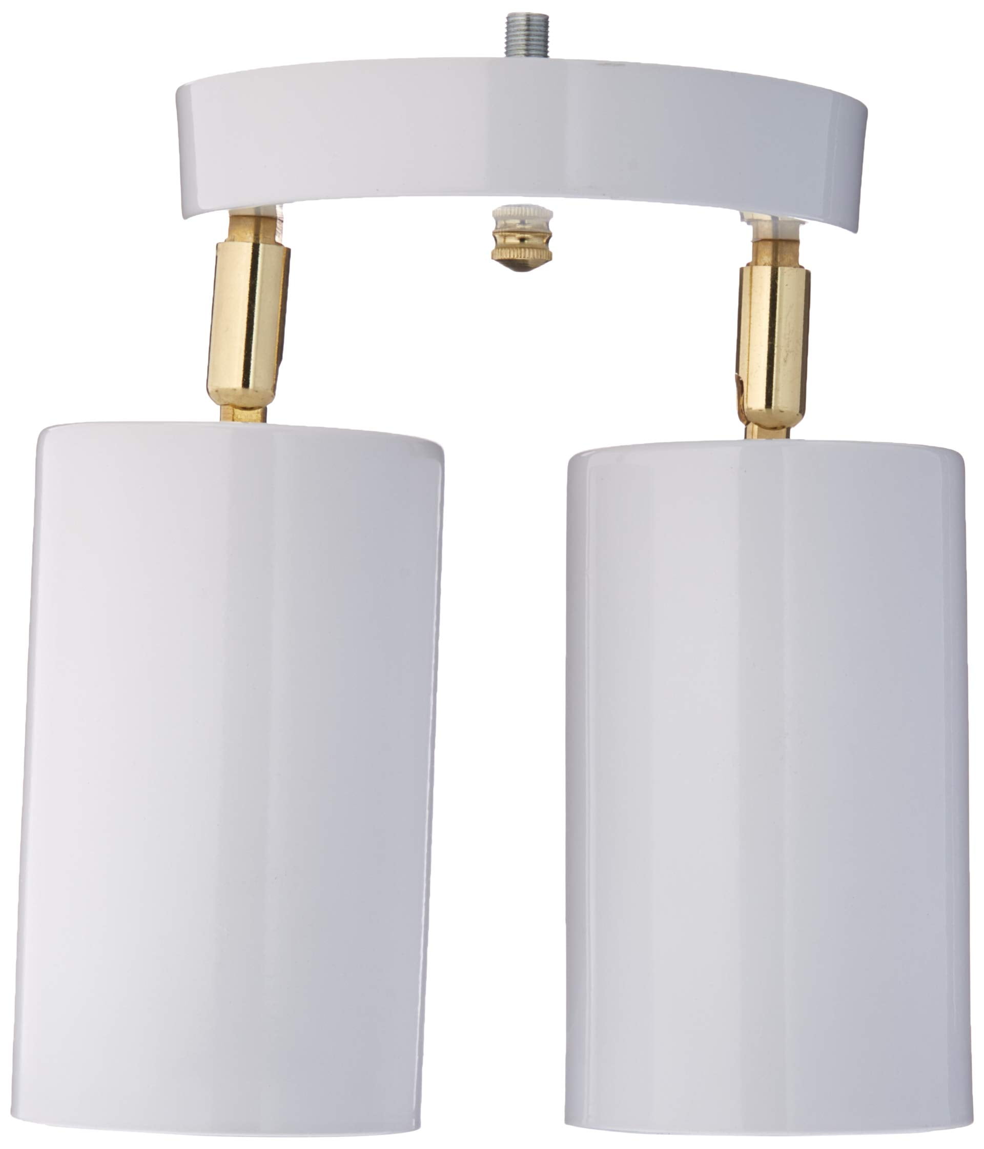 Westinghouse 6668200 Two Light Multi-Directional Ceiling Fixture,White ...