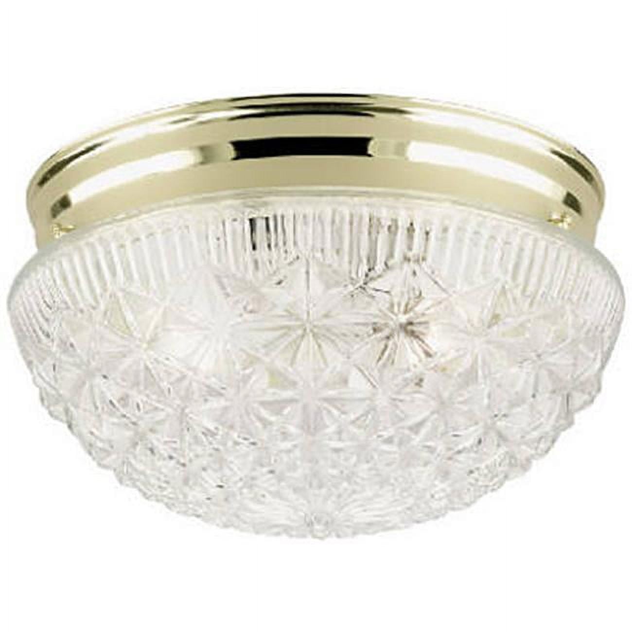 Westinghouse 66698 2 Light- Flush Mount Ceiling Fixture - Polished ...
