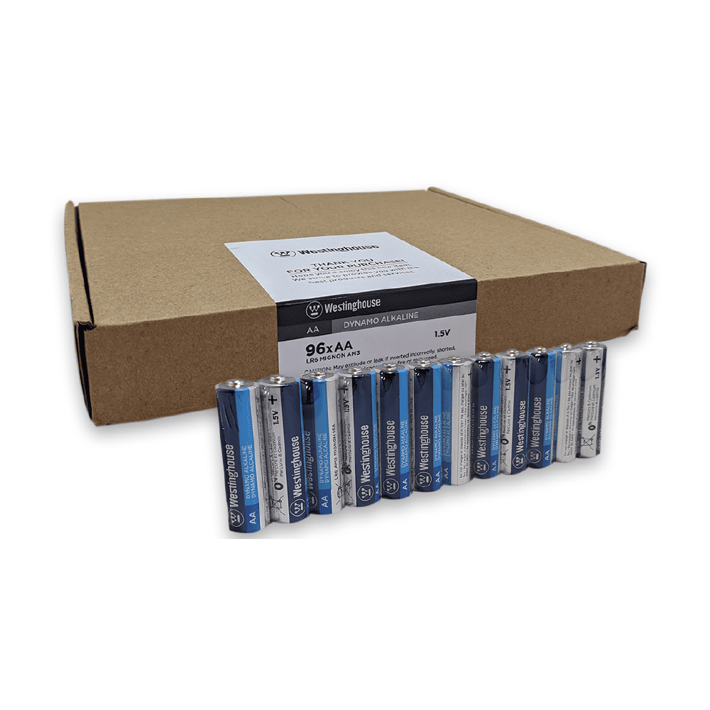 Westinghouse AA Dynamo Alkaline Size: Box 96pk - Walmart.com