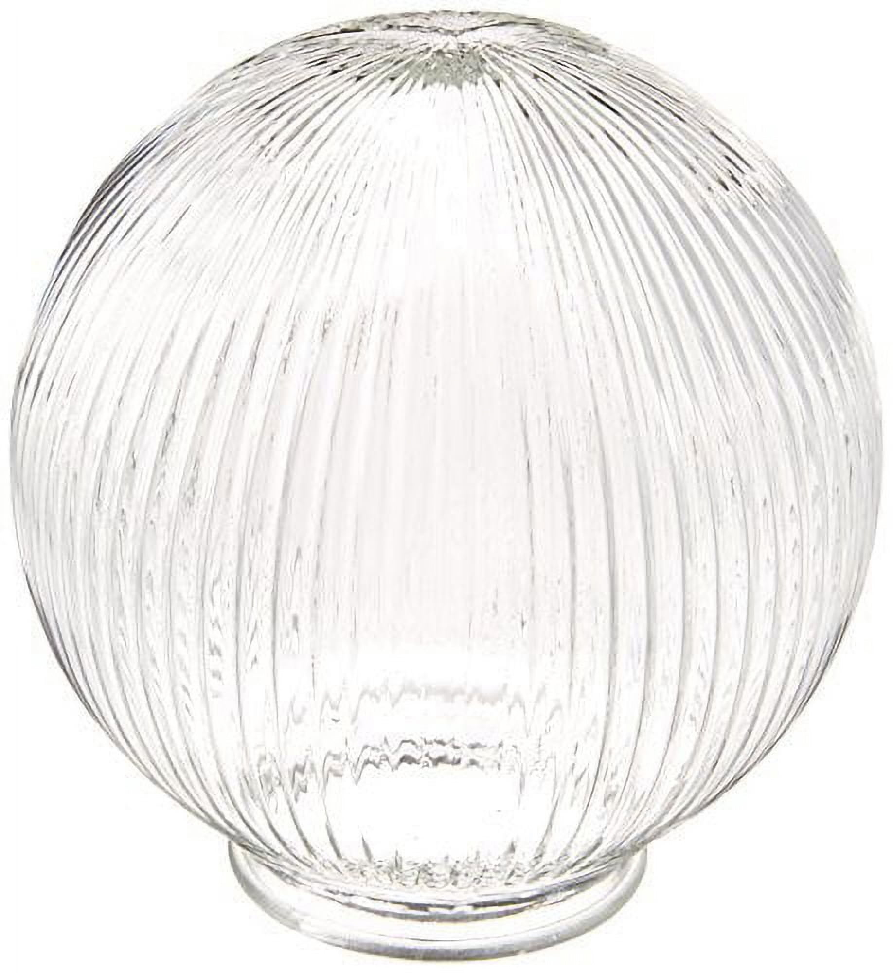 Westinghouse Clear Prismatic Glass Globe, 3.25 in., Pack of 6, Model ...