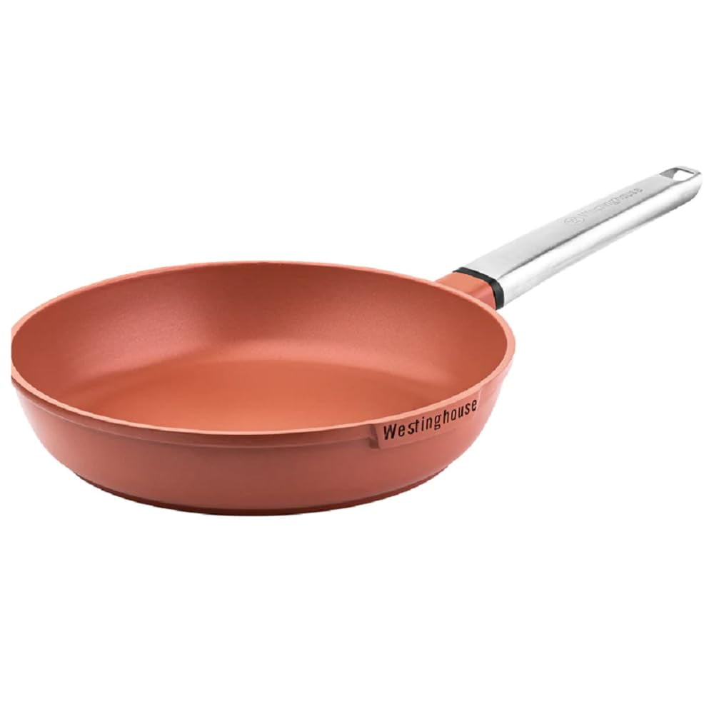 Westinghouse Fry Pan, 7 Inches, Red, Cast aluminum, Kitchen, Kitchen ...