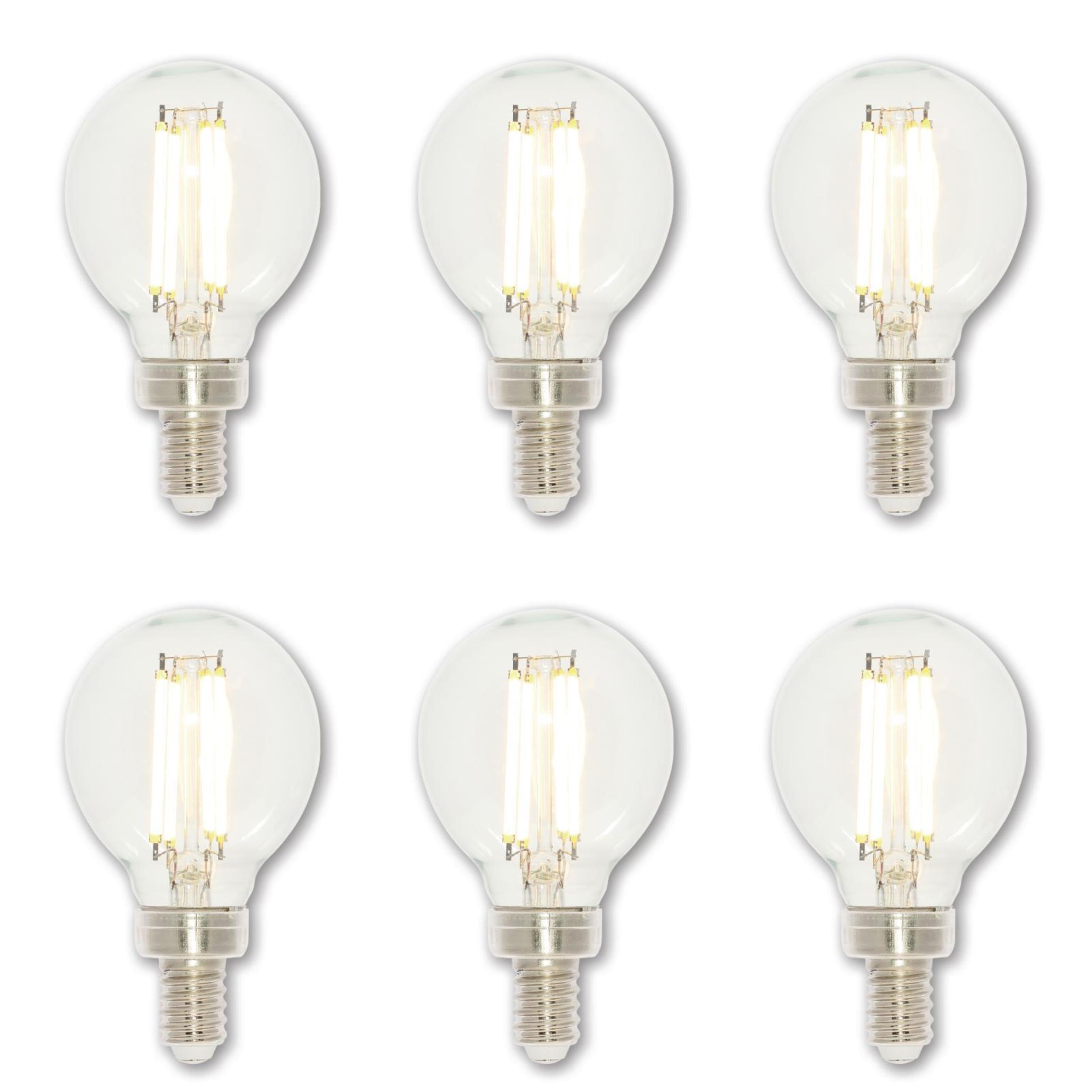 Westinghouse Lighting 5024220 4.5 Watt (60 Watt Equivalent) G16-1/2 ...