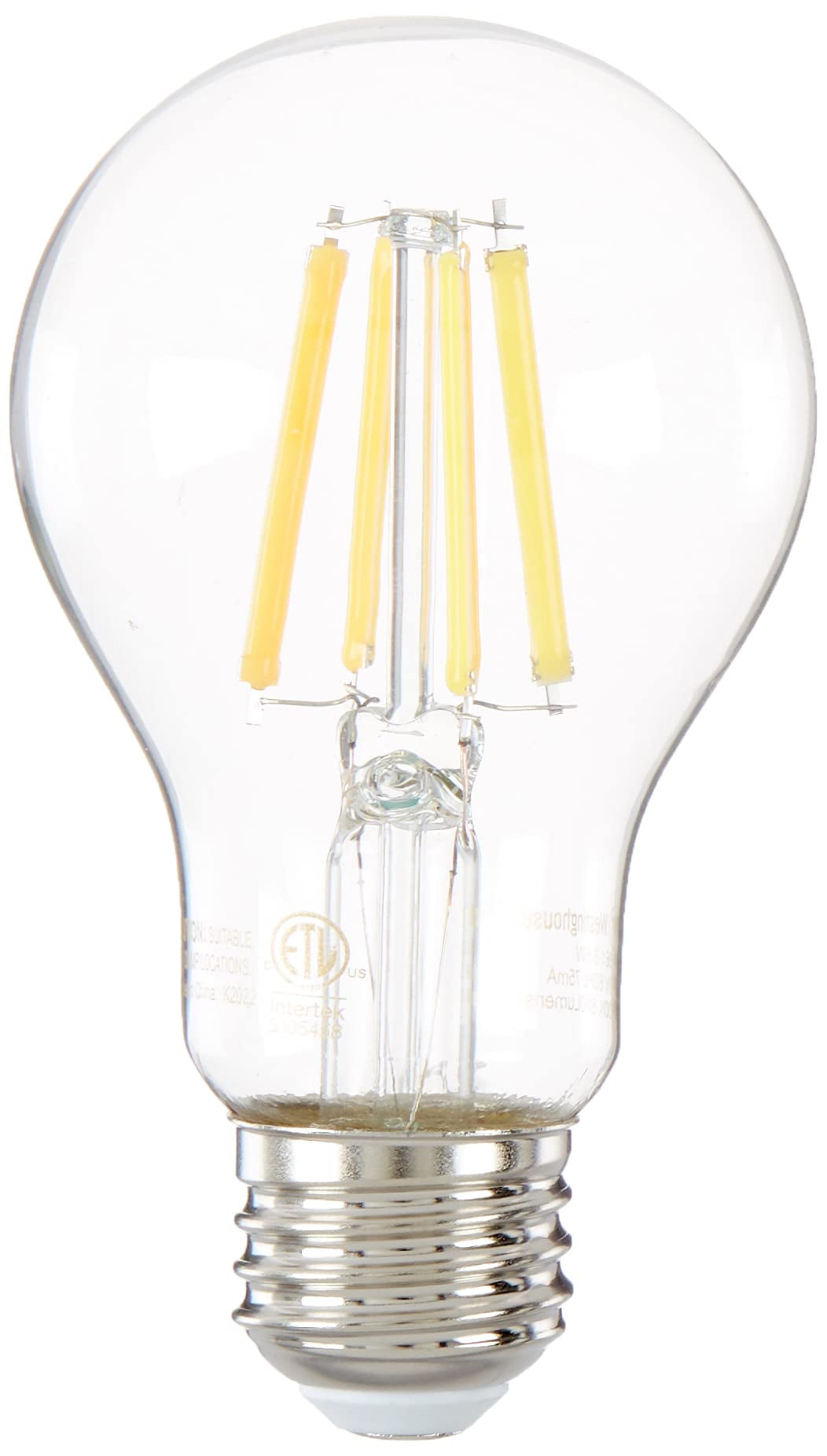 Westinghouse Lighting 5136100 6.5 Watt (60 Watt Equivalent) A19 ...