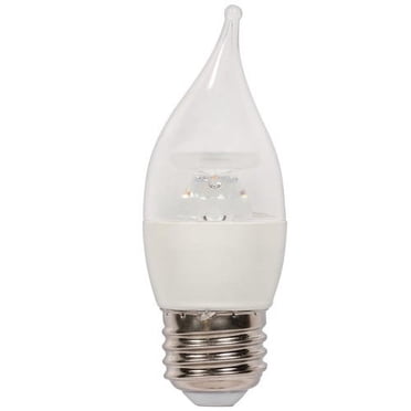 Moonrays 95504 Wedge Base Light Bulbs, Clear, 7-Watt, 4-Pack - Walmart.com