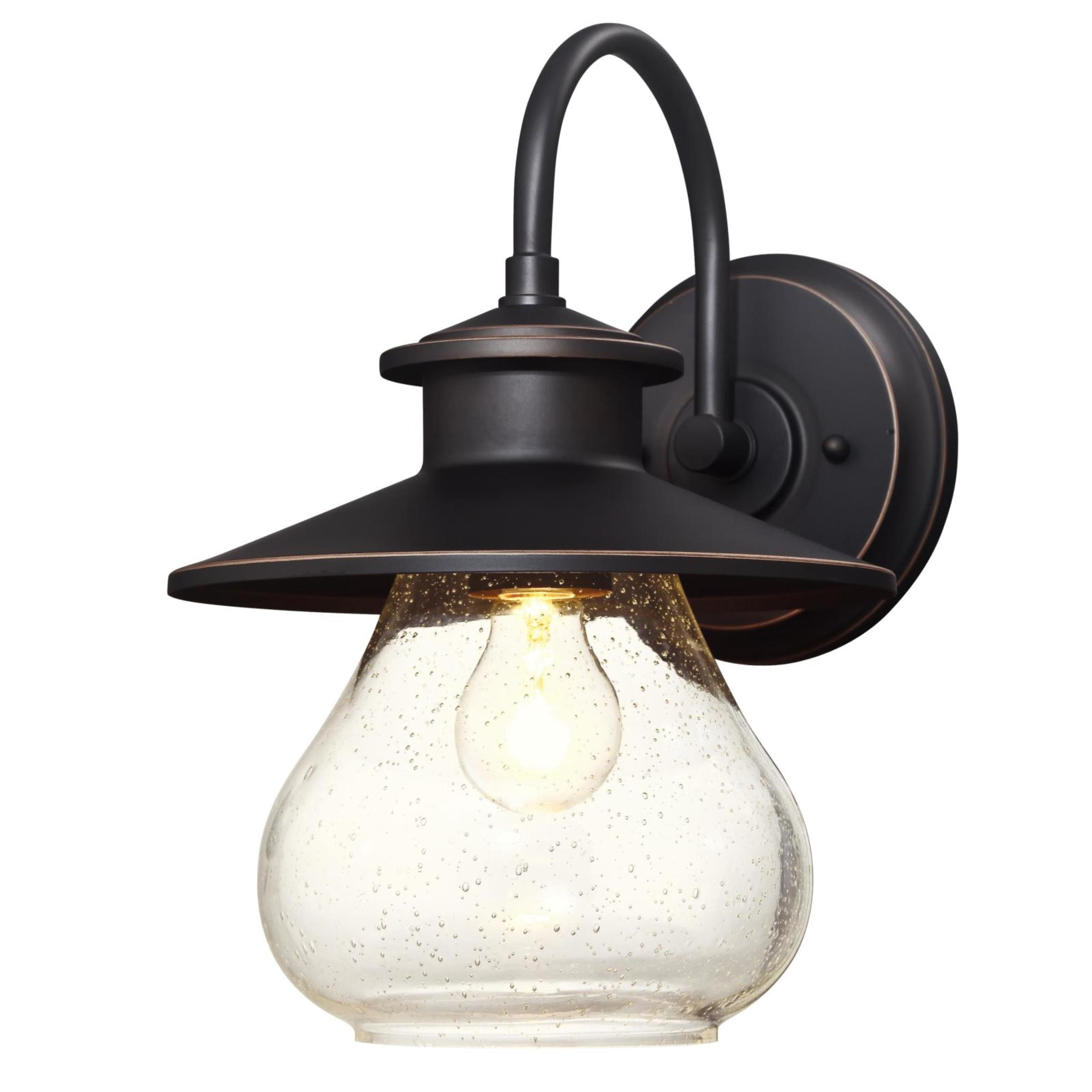 Westinghouse 6313500 Delmont One-Light Outdoor Wall Fixture, Oil Rubbed ...