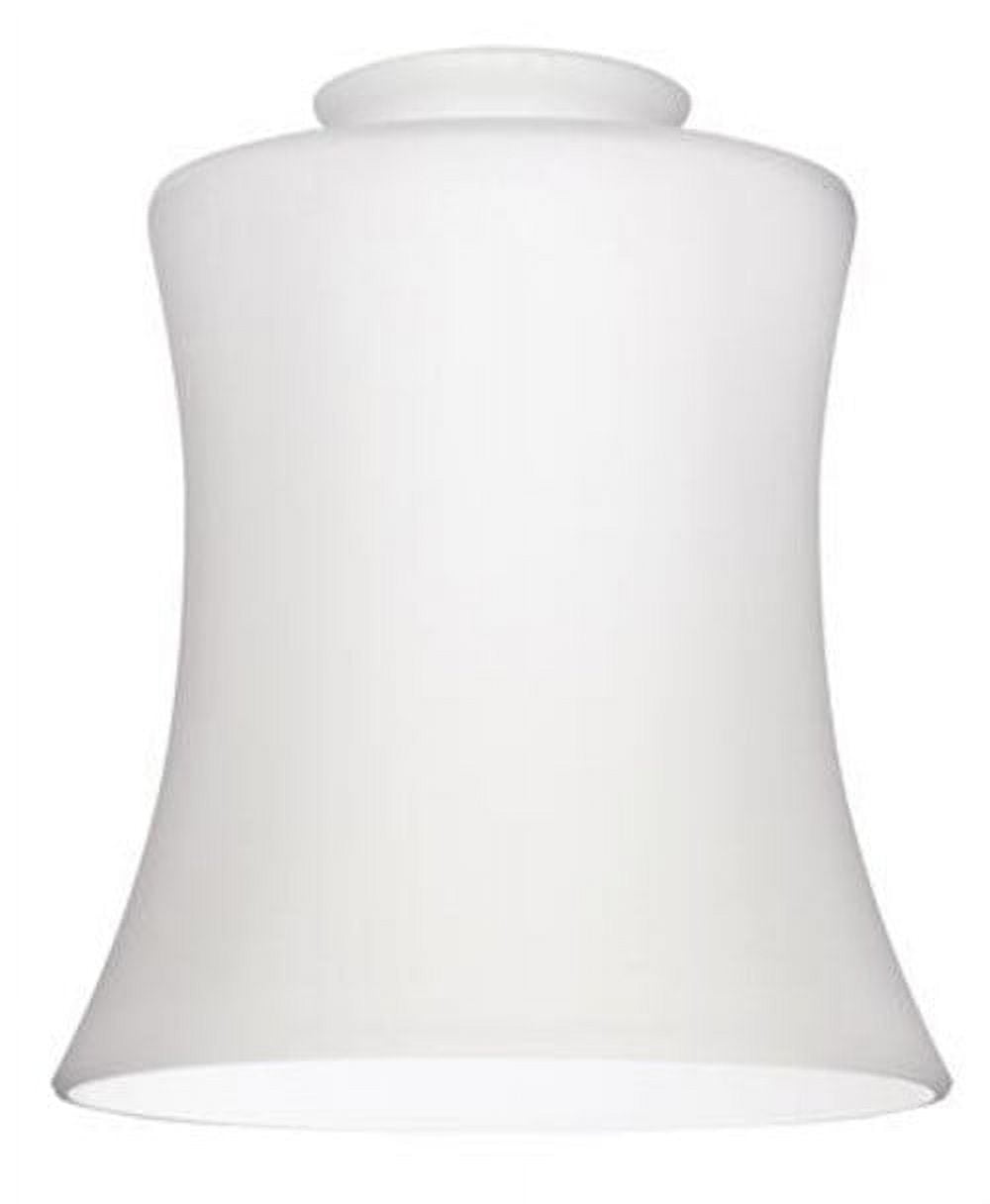 Westinghouse Lighting 8572200 - White Opal Fluted Shade - Walmart.com