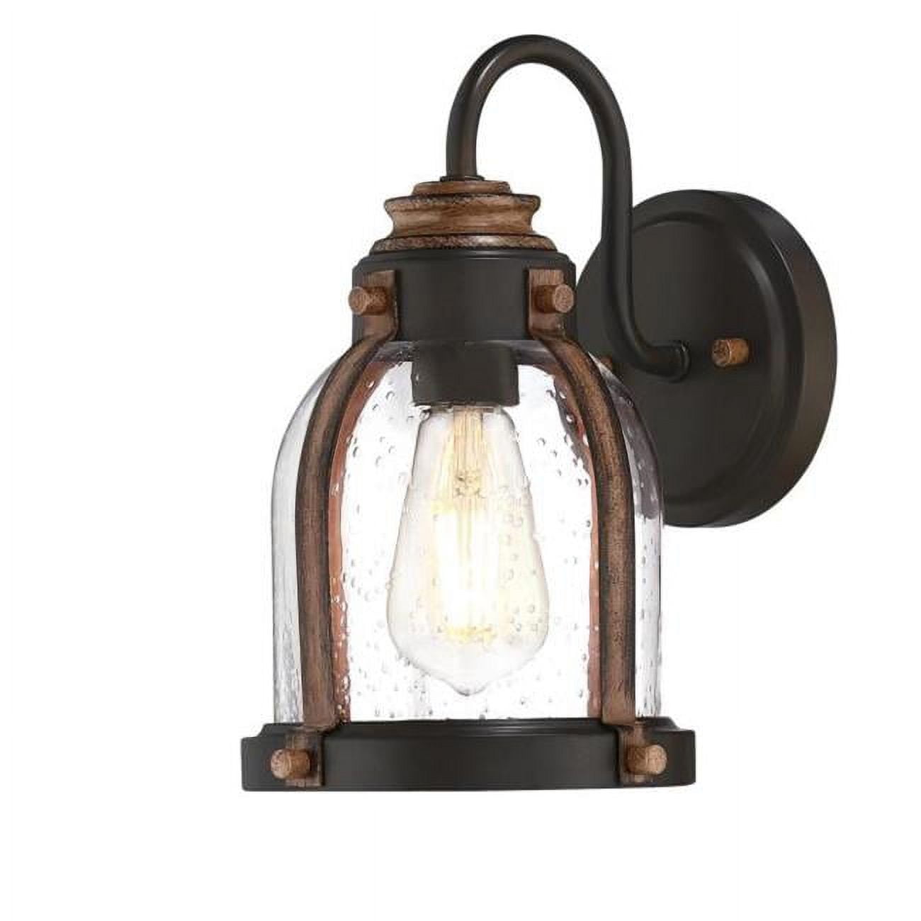 Westinghouse Lighting Cindy One-Light Indoor Wall Fixture with Barnwood ...