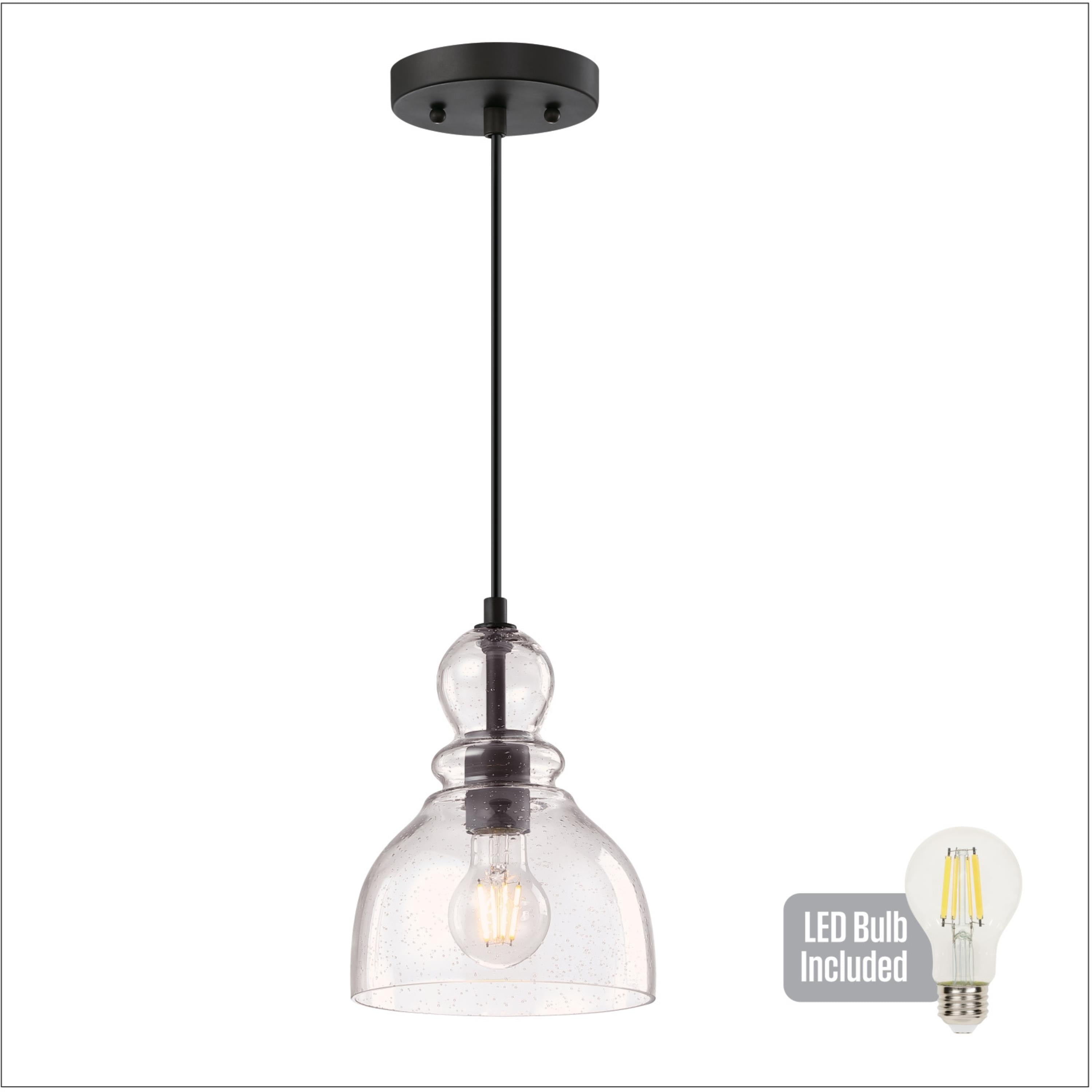 Westinghouse Lighting Fiona One-Light Mini Pendant Oil Rubbed Bronze ...