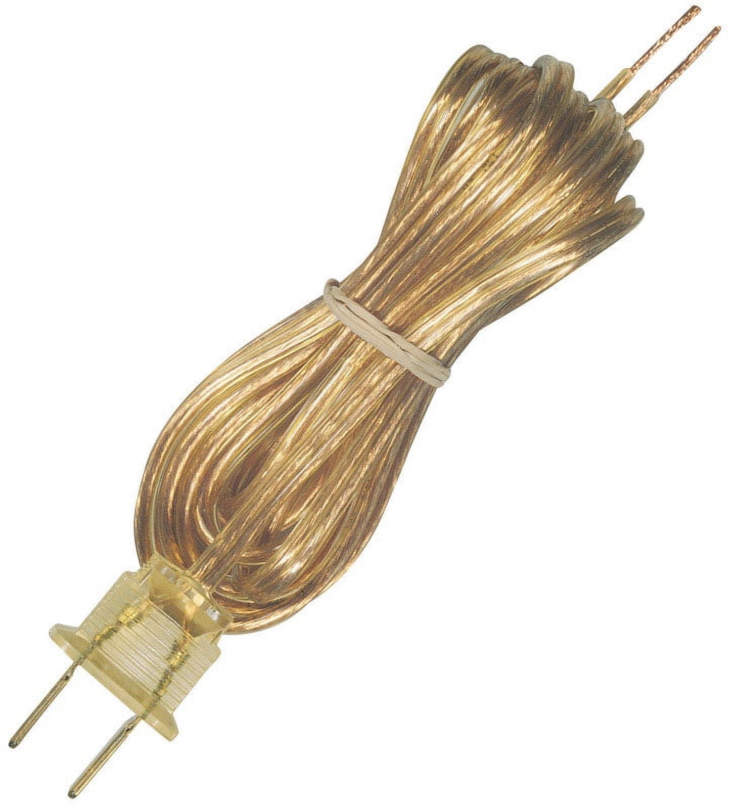 Westinghouse 70105 8 Ft. 18 Ga. Gold Replacement Lamp Cord - Walmart.com