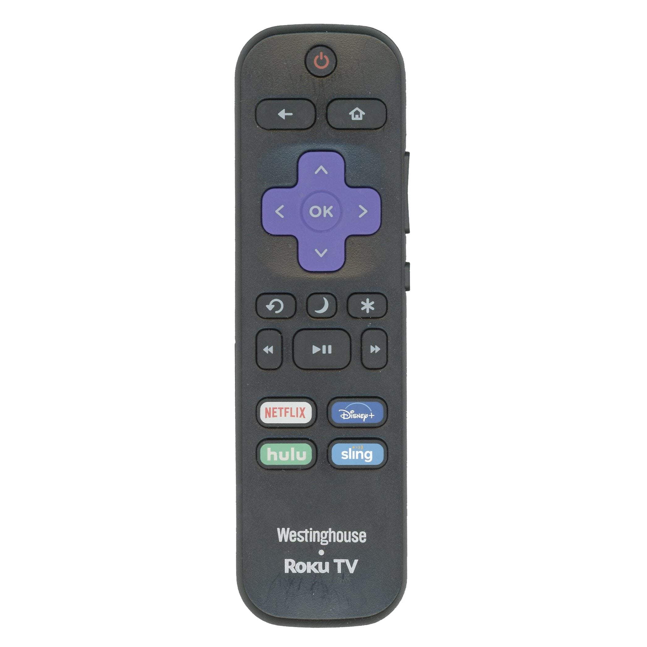 Westinghouse RCAFIR 2021 ROKU TV Remote Control | Netflix | Disney+ ...