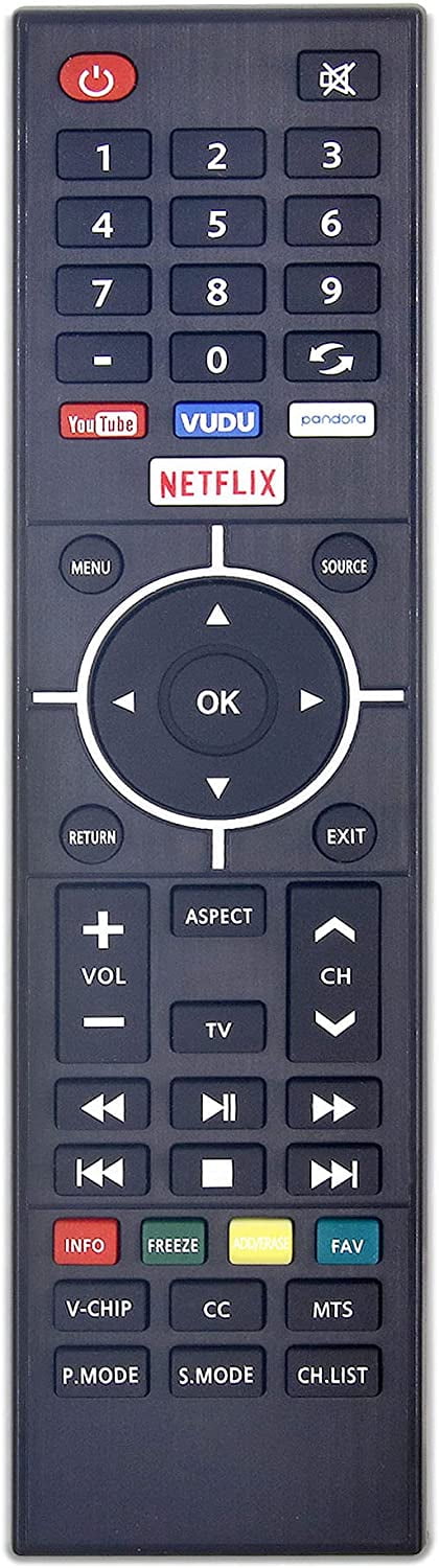 Westinghouse Version 1 TV Remote Control w/ Netflix YouTube Keys for ...