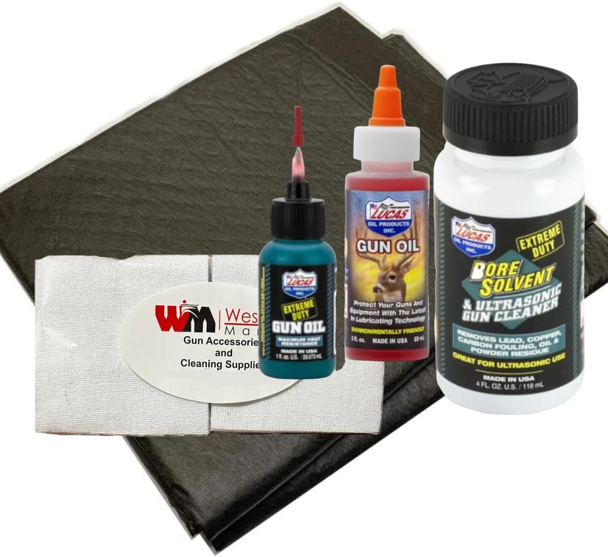 Westlake Market Gun Cleaning Kit with Extreme Gun Bore Solvent, Gun Oil ...