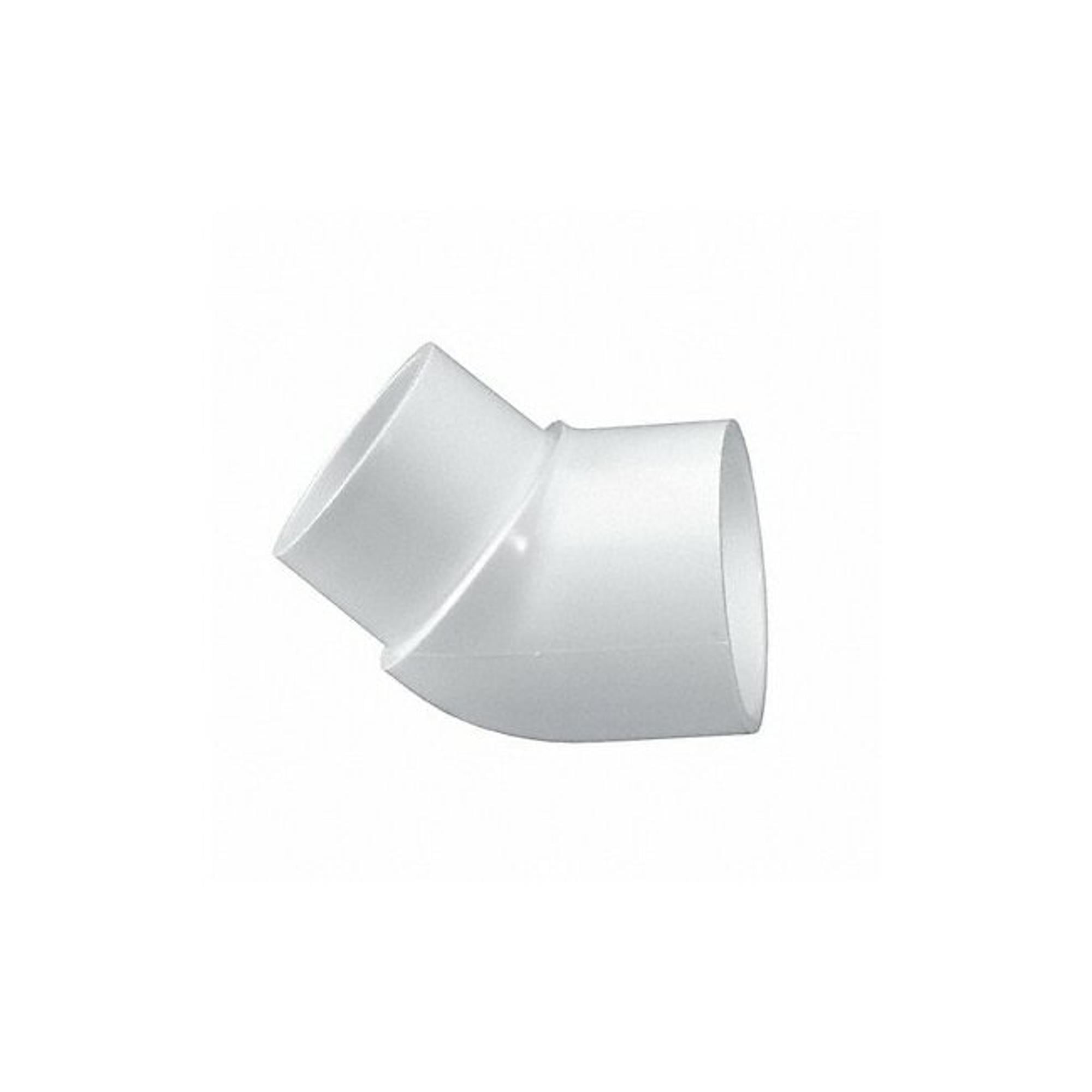 Westlake Pipe & Fittings 45 Elbow, 1 1/2 in, Schedule 40,White 423015 ...