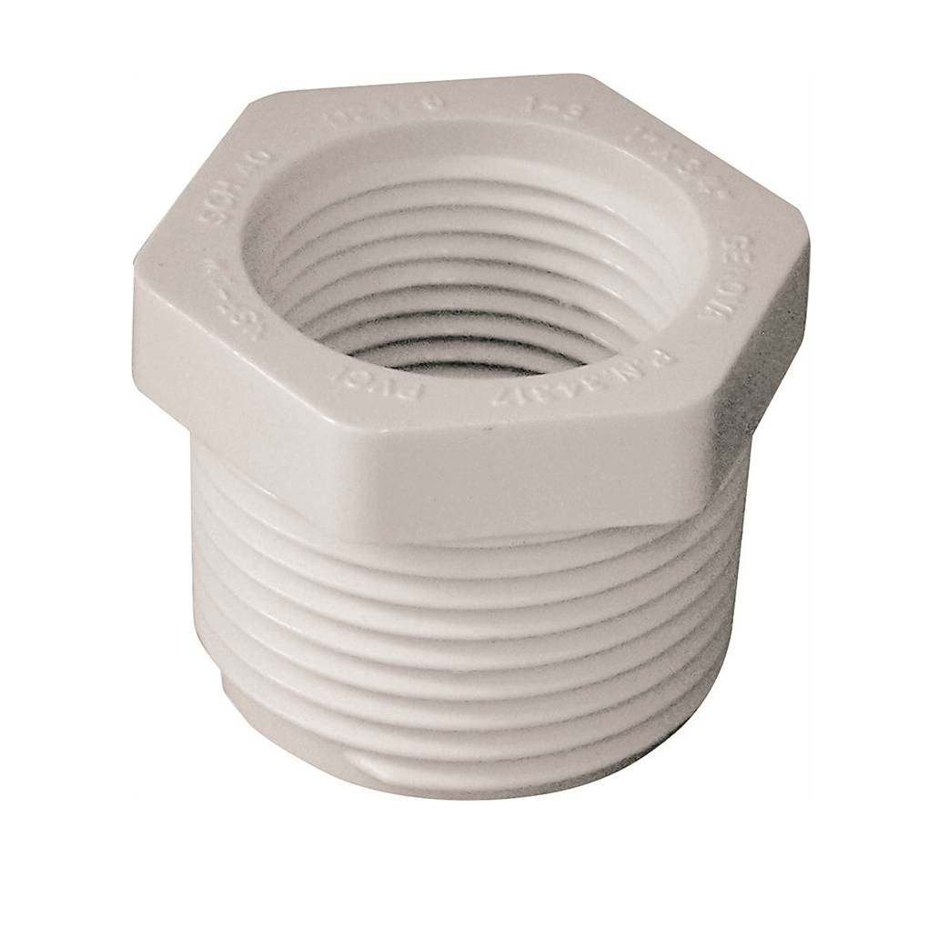 Westlake Pipe & Fittings Bushing, 1 x 3/4 in, Schedule 40, NPT 439131BC ...