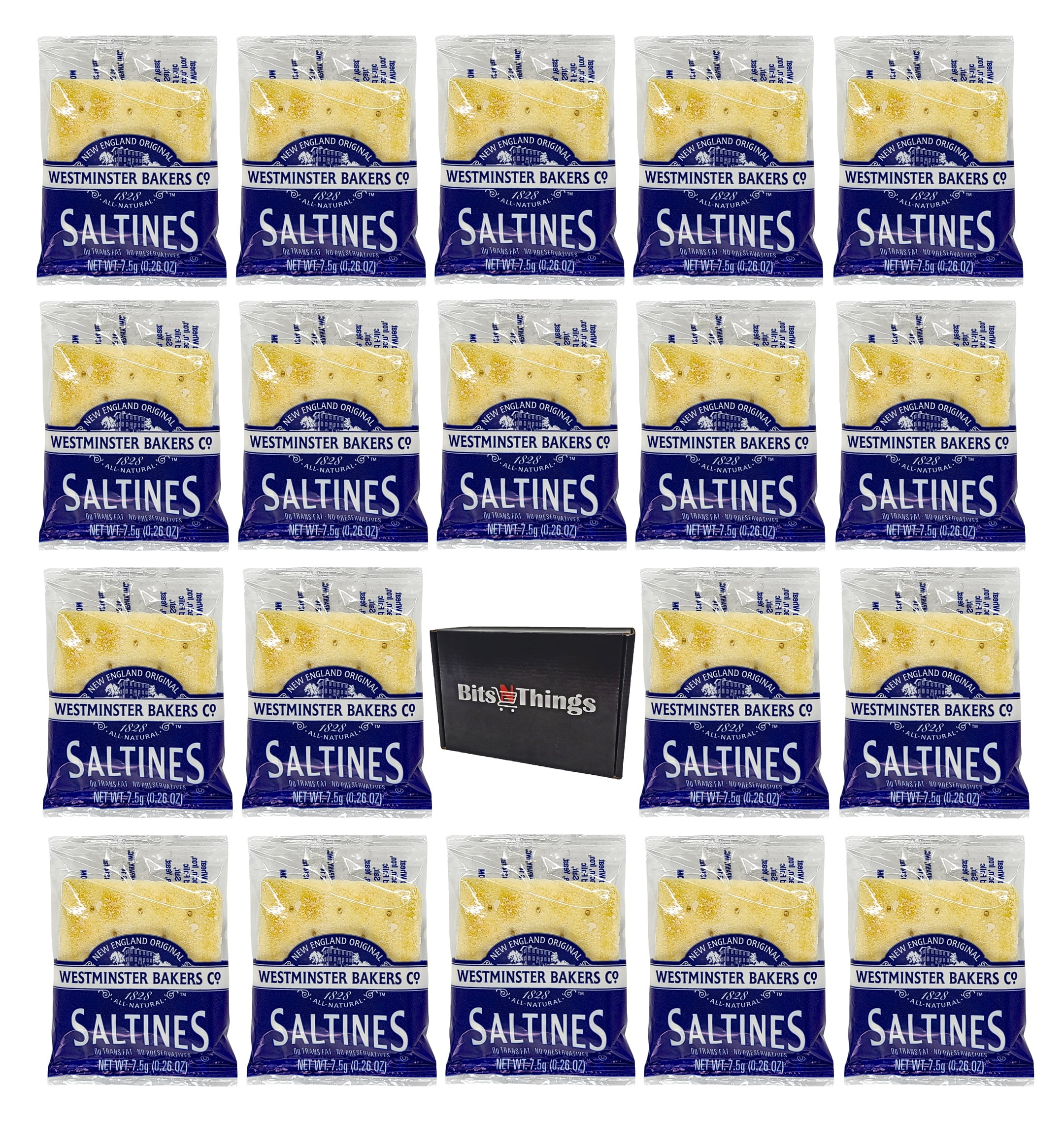 Westminster New England Style Saltine Cracker 0.26 oz | 2 Crackers Per ...