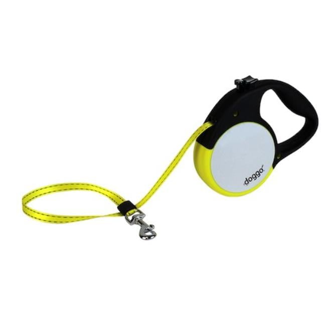 Pet Adventures DGO RRLSH NY MD 16 in. Retractable Leash, Neon Yellow ...