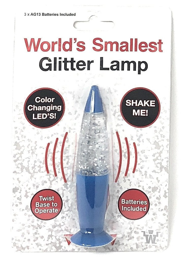 Westminster World's Smallest Glitter Lamp, 7"H - Walmart.com