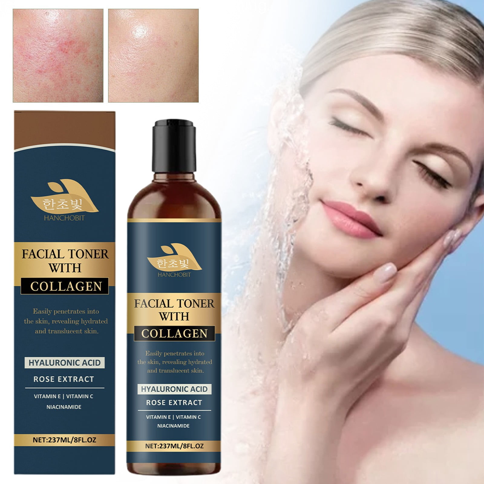 Westmoon Collagen Booster Toner Serum, Niacinamide & Hyaluronic Acid ...