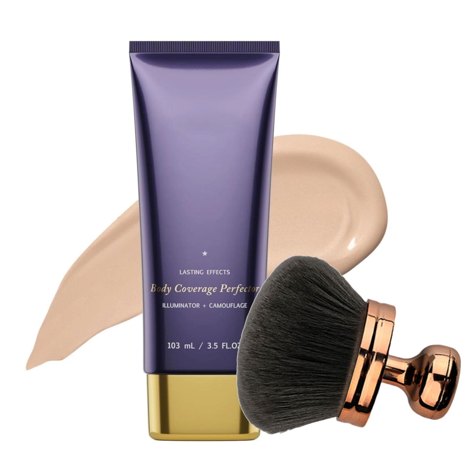 Westmore Beauty Body Coverage Perfector 3.5oz + Buffer Brush - Flawless ...
