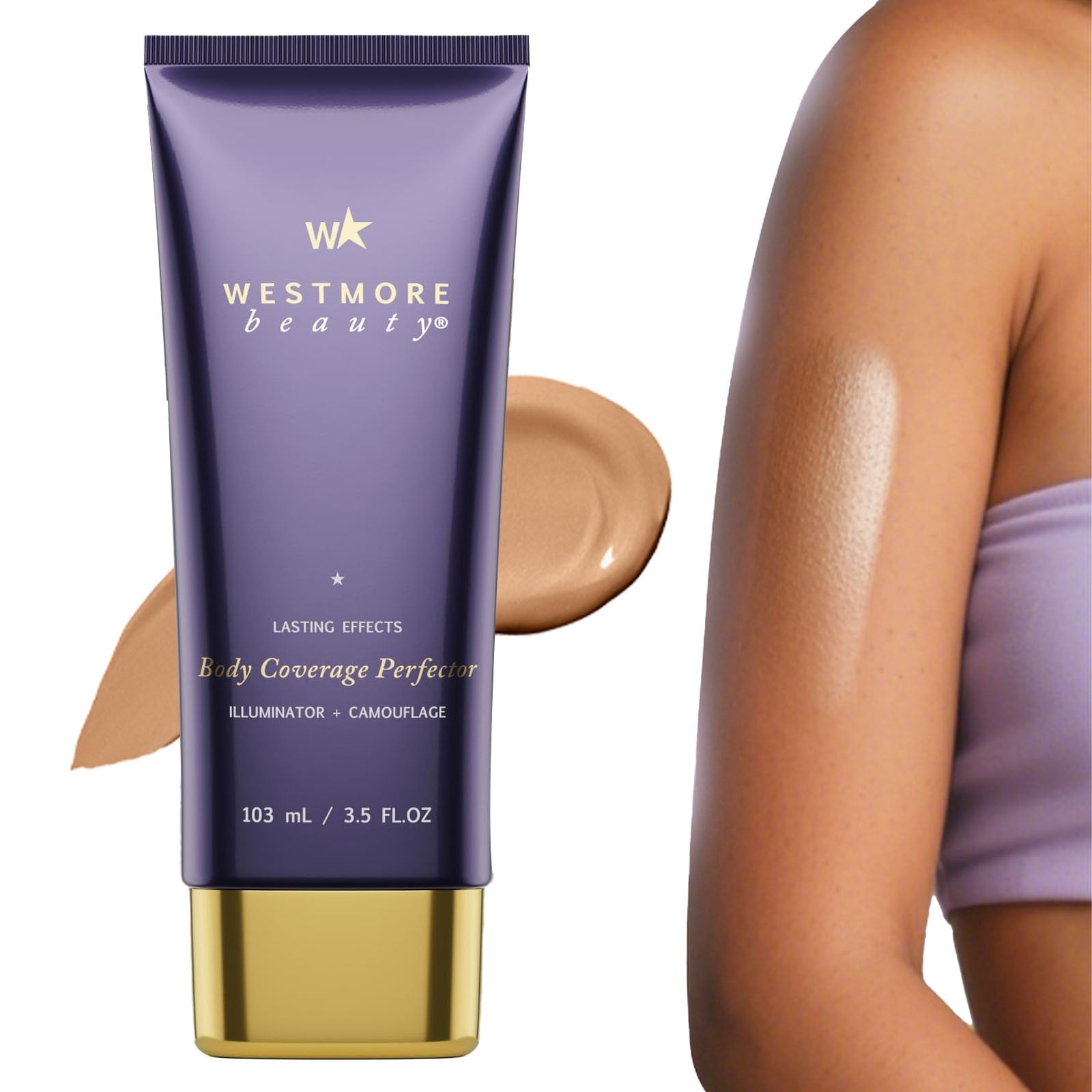 Westmore Beauty Body Coverage Perfector – Waterproof Leg & Body Makeup ...