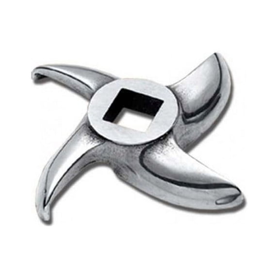 Weston Stainless Steel Curved Arm Meat Grinder Knife, Fits #10 and #12 ...