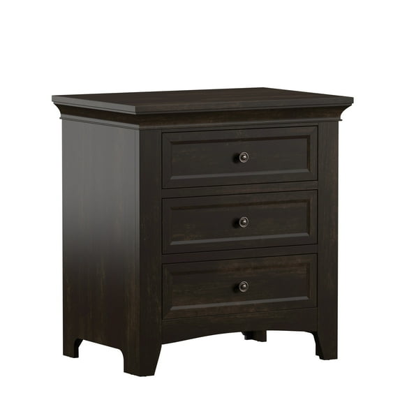 Weston Home Crestler 3-Drawer Wood Modular Storage Nightstand with ...