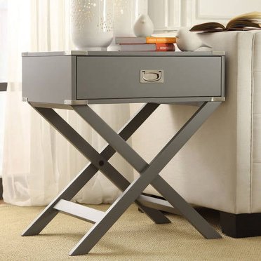 Weston Home Brno Wood Teardrop 3 Legs Nesting Coffee Tables, Walnut ...