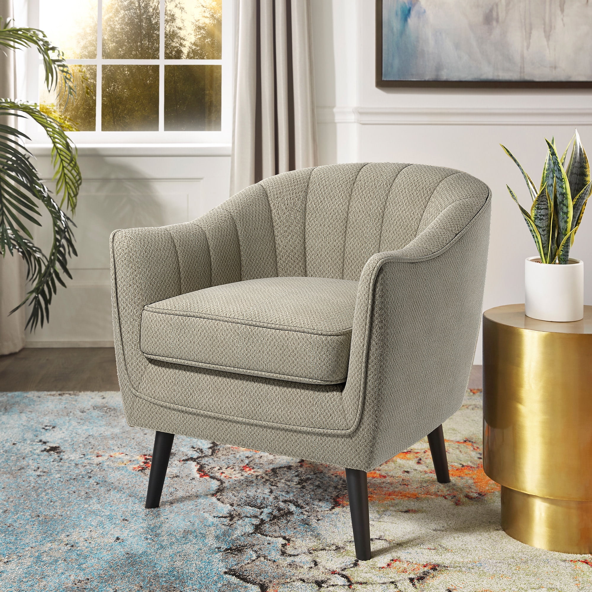 Tufted accent chair store