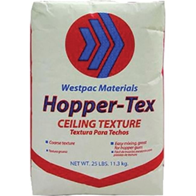 Westpac 10025 25 lbs. White Hopper Tex Ceiling Texture Bag - Walmart.com