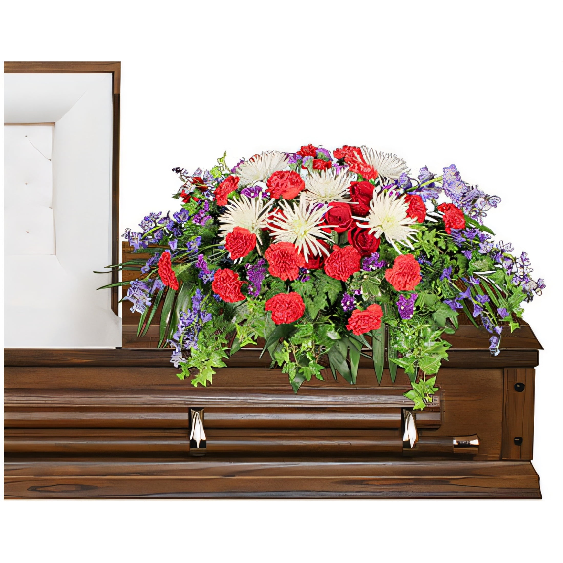 Westpark Flowers - Floral Concepts Honorable Dedication Casket Spray ...