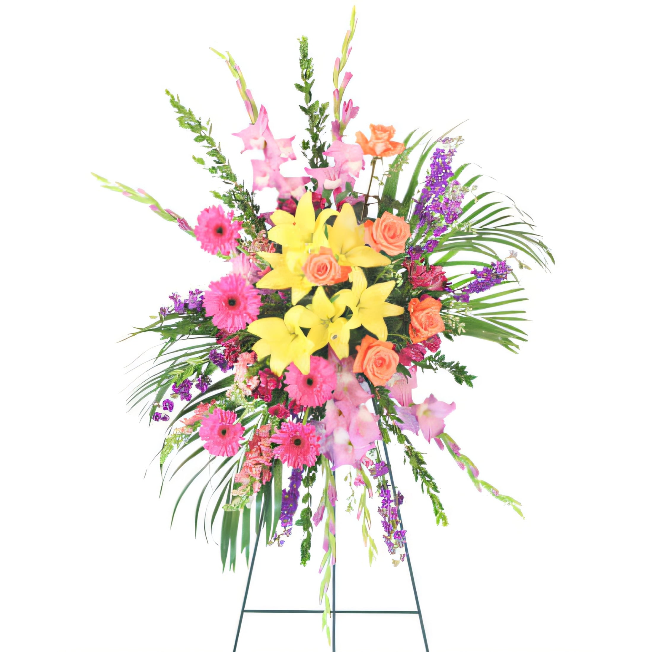 Westpark Flowers - Floral Concepts Uplifting Sendoff Bright Standing ...