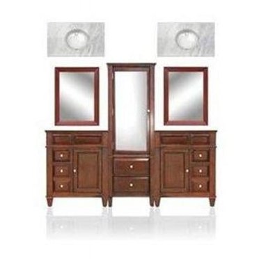 Ove Decors Tahoe 60 W x 21" D Freestanding Bathroom Vanity with Double ...