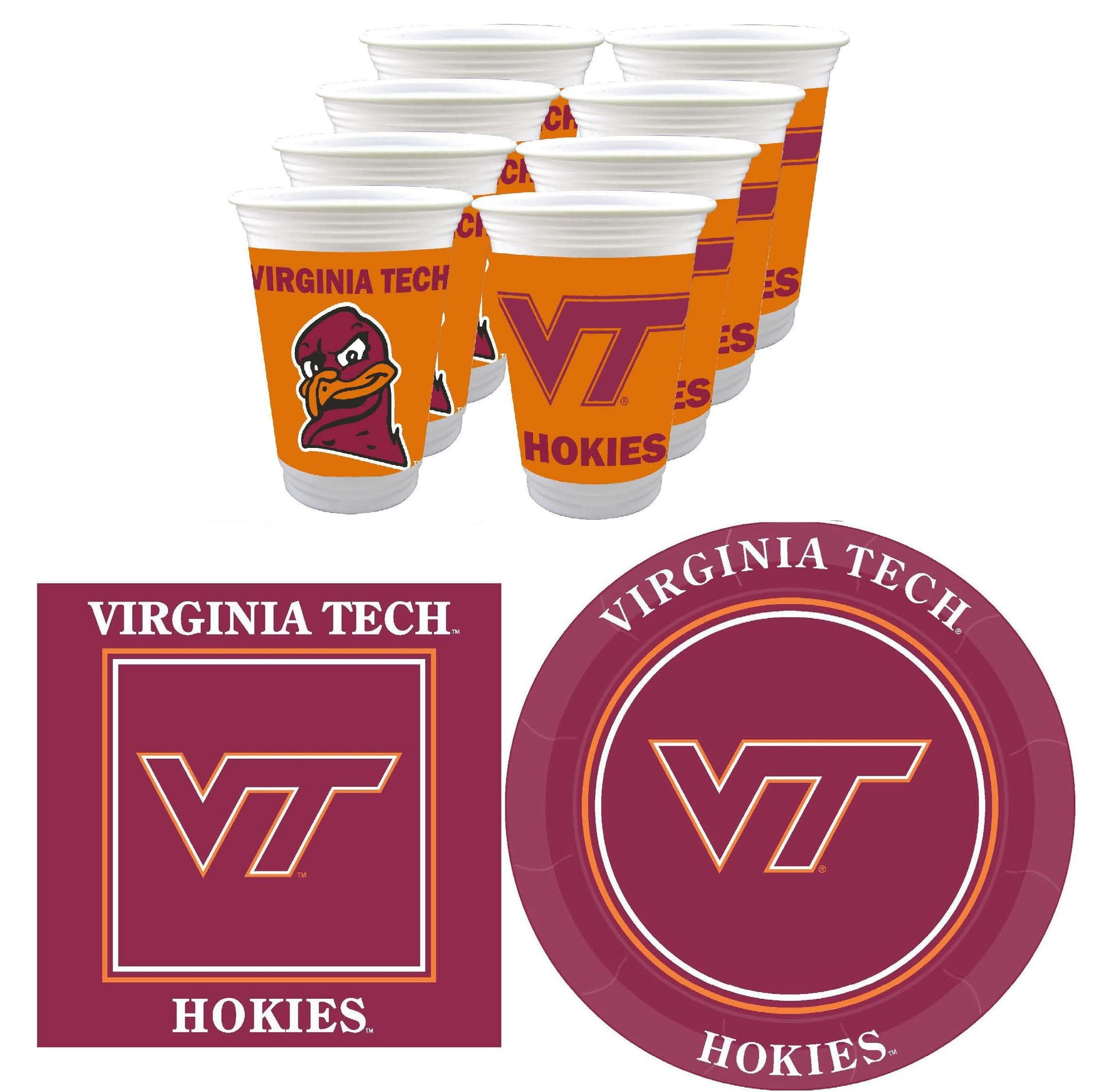 Westrick Virginia Tech Hokies MMF7 Party Supplies 48 Piece Licensed ...