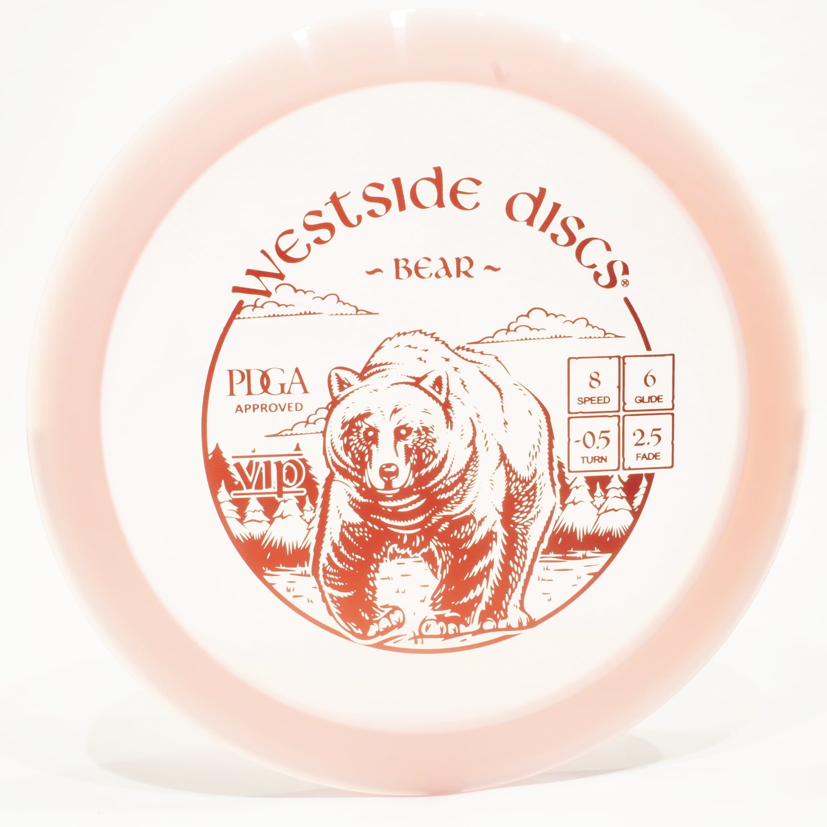 Westside Discs VIP Bear Disc Golf Fairway Driver, Pick Color/Weight ...
