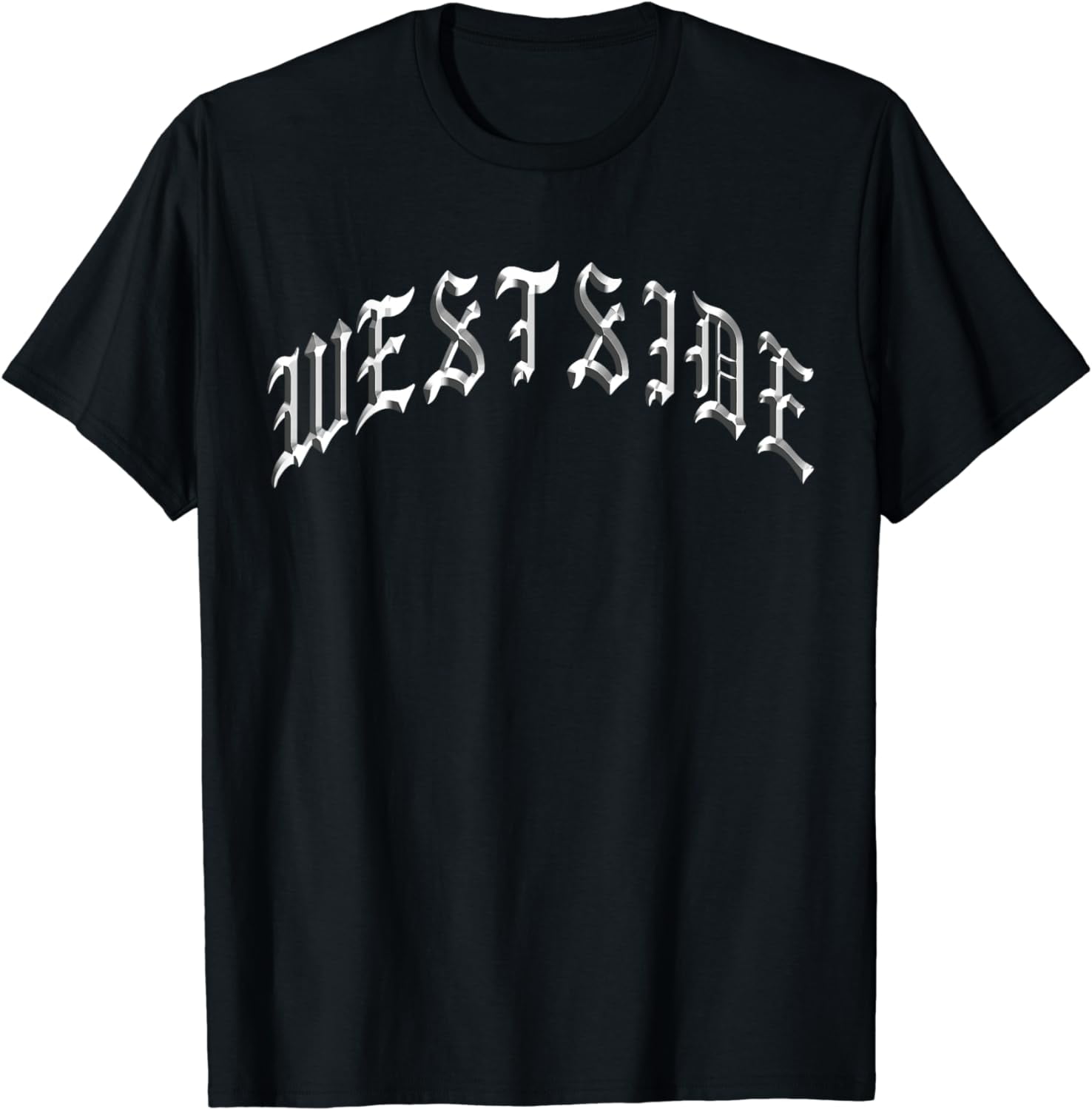 Westside Chicano Style Tattoo Lettering T-Shirt - Walmart.com