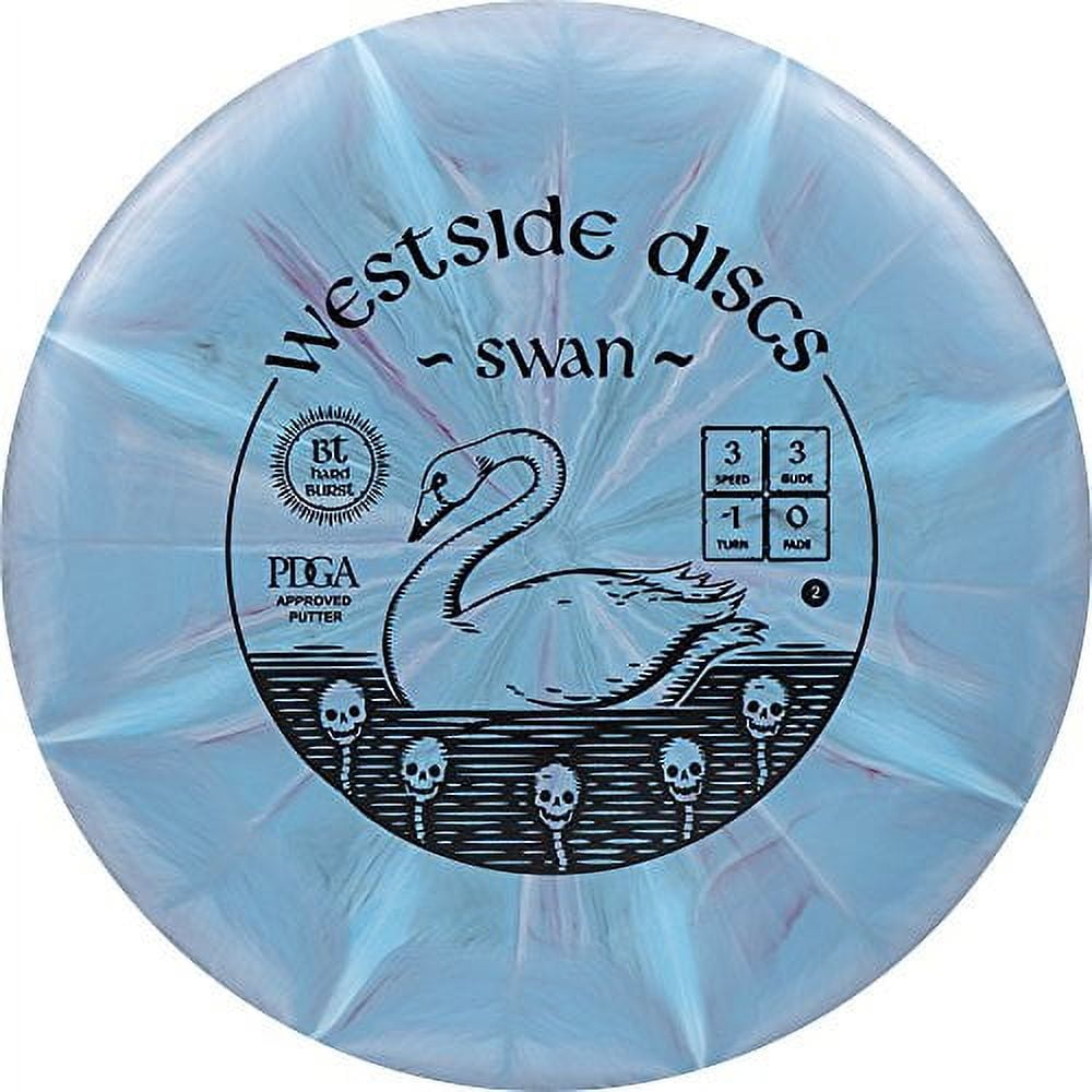 Westside Discs BT Hard Burst Swan 2 Putter Golf Disc [Colors May Vary ...