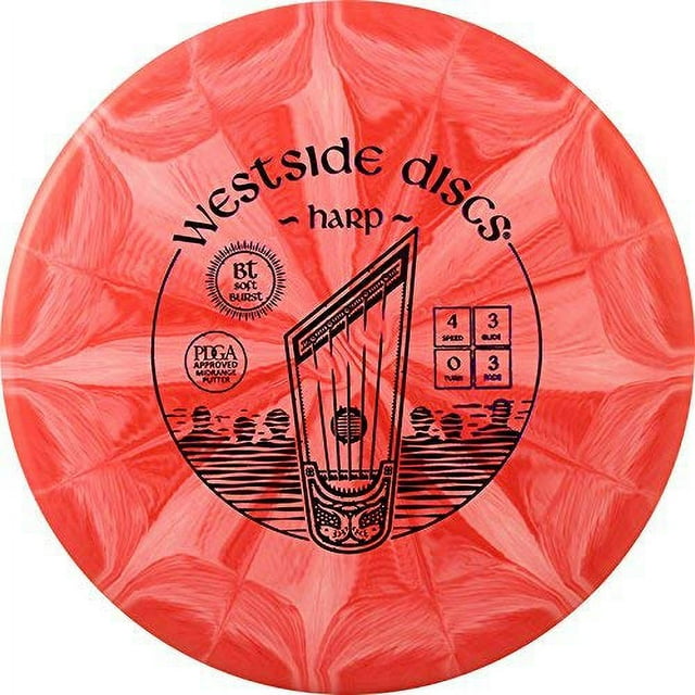 Westside Discs Bt Soft Burst Harp Putter Golf Disc Colors May Vary