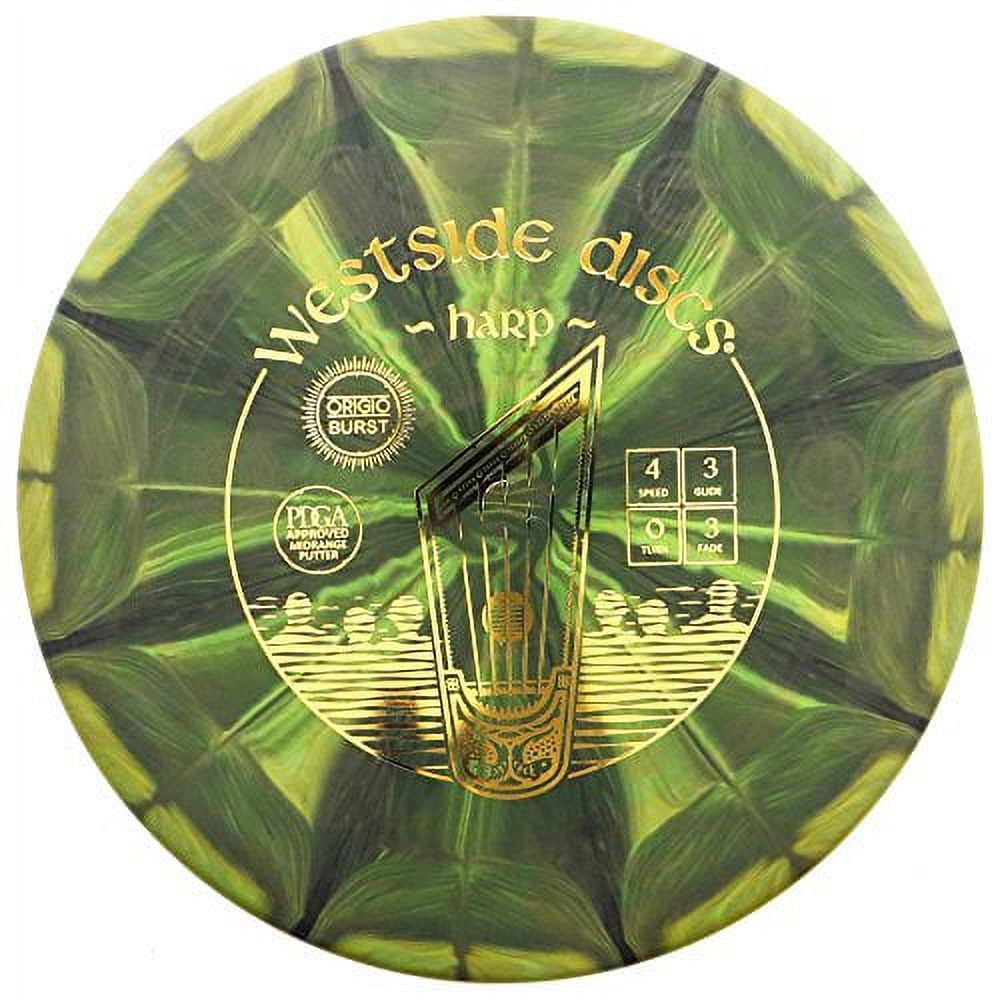 Westside Discs Origio Burst Harp Putter Golf Disc Colors May Vary - 173 ...
