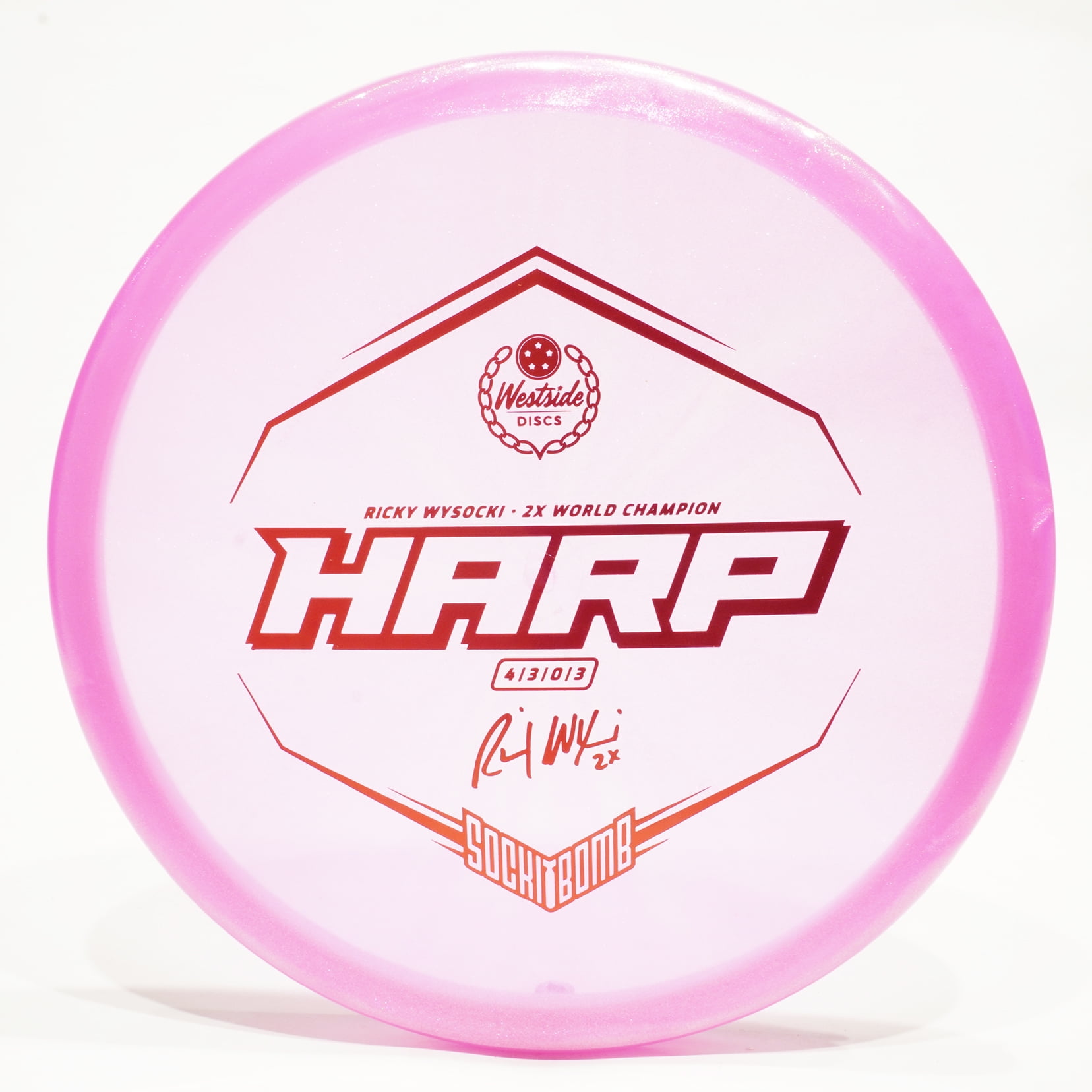 Westside Discs Ricky Wysocki VIP Glimmer Harp - Sockibomb Stamp Disc ...